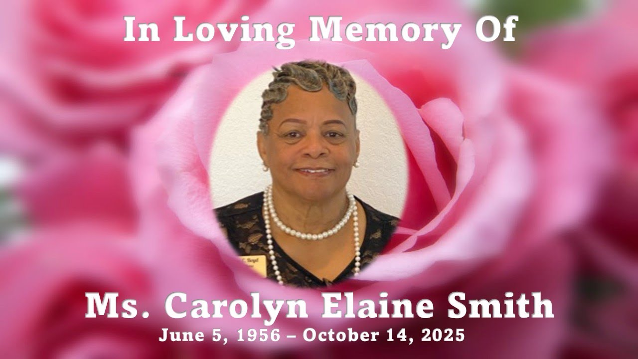 Ms. Carolyn Elaine Smith - Homegoing Celebration - YouTube