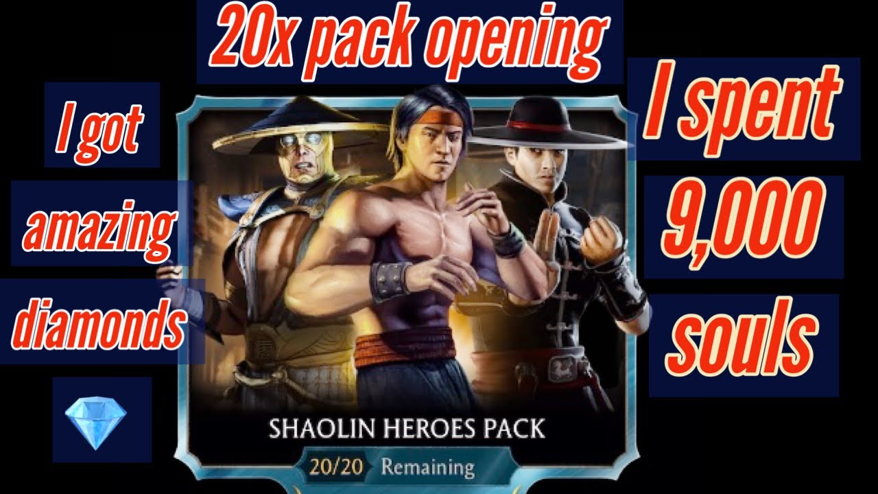 Shaolin Heroes Opening 20xpacks - YouTube