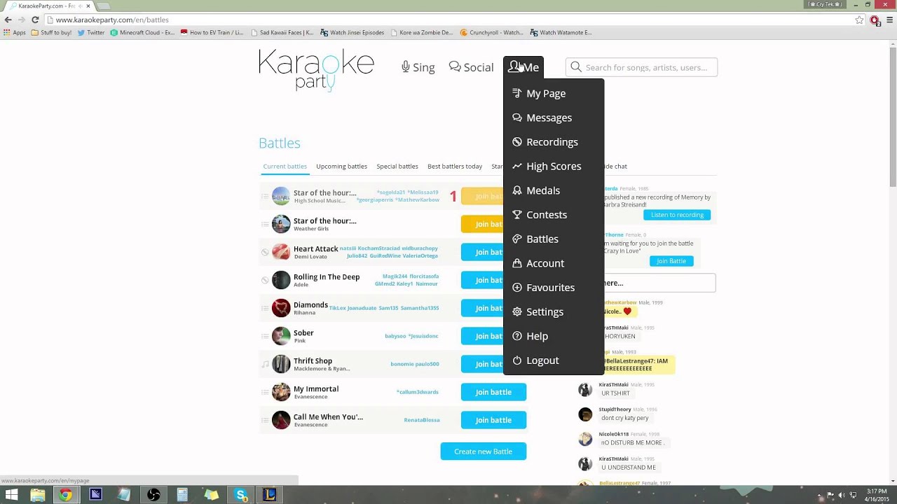 Karaoke Party Battle! - YouTube