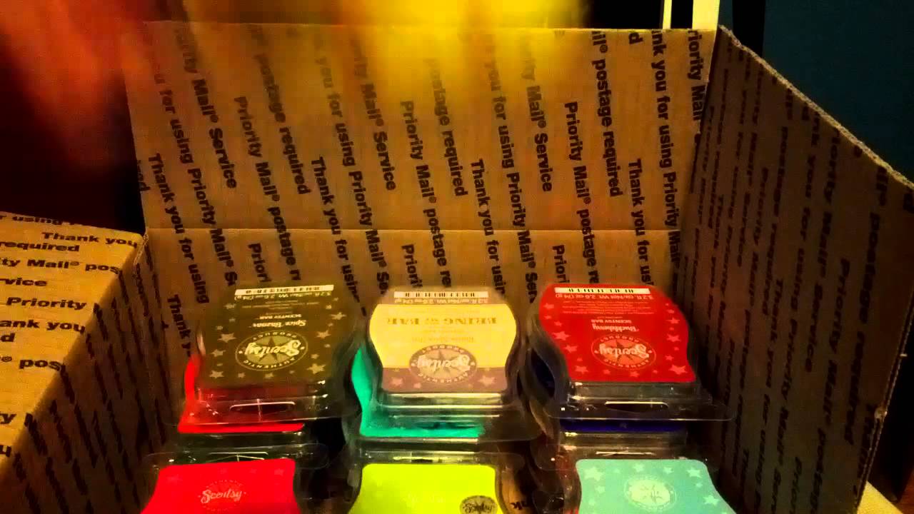 Wax Destash 2015 Box 2: Scentsy (closed) - YouTube
