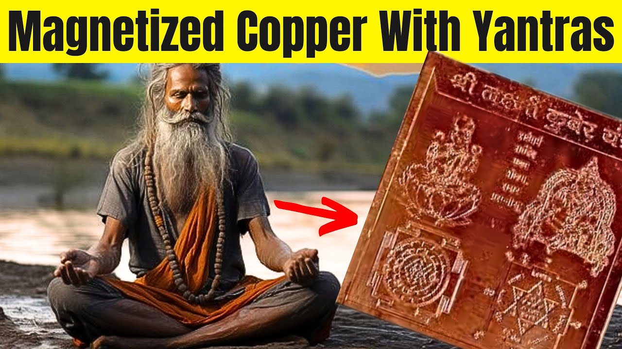 How Yogis Magnetize Copper Plates with Yantras - YouTube