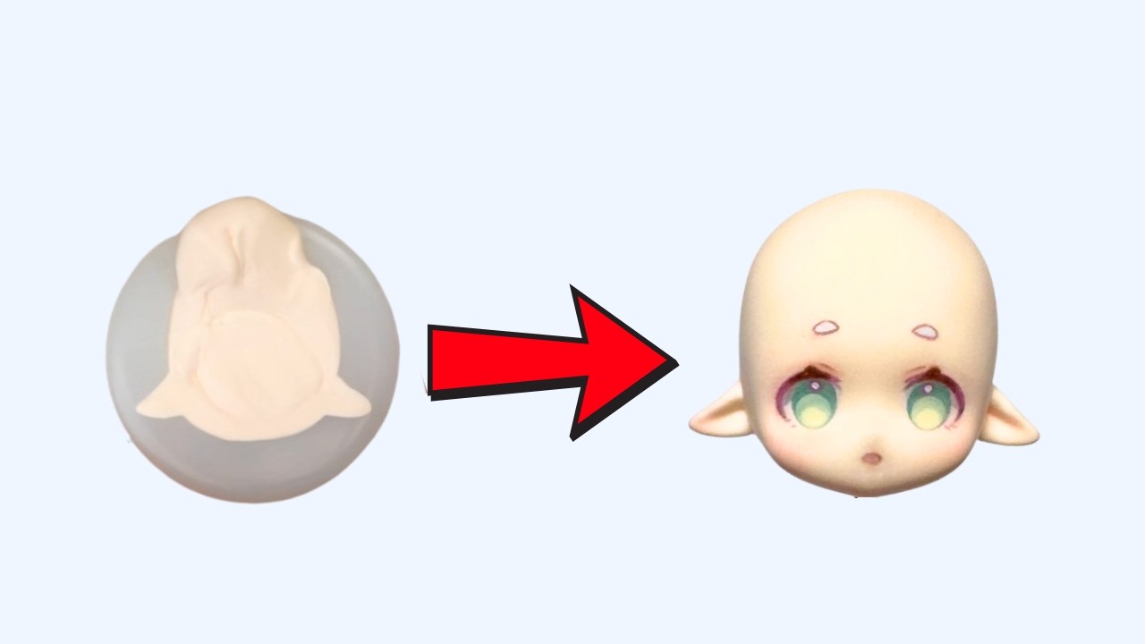 Clay Mold Tutorial: How to Use Face Molds and Demold Perfectly? - YouTube