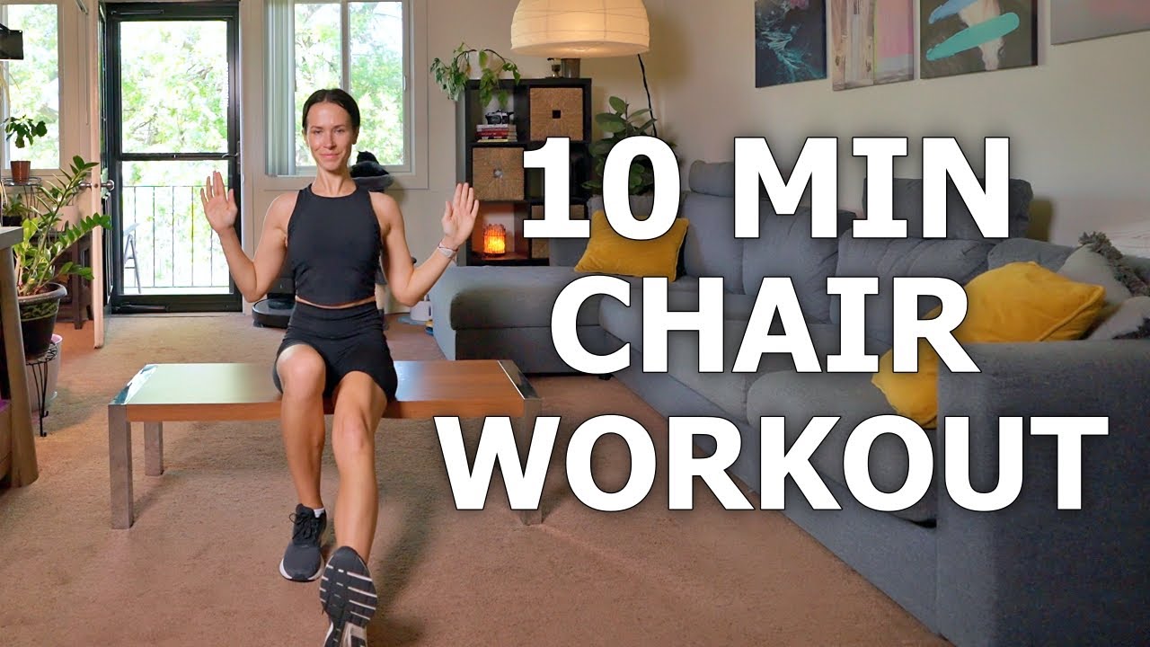 10 min Gentle Chair Workout For Seniors | Equipment Free - YouTube