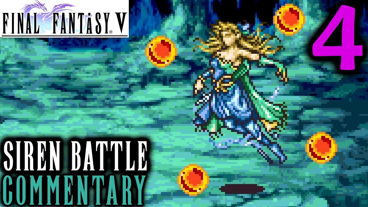 Final Fantasy V Walkthrough Part 4 - Undead Pirates & Siren Boss Battle ...