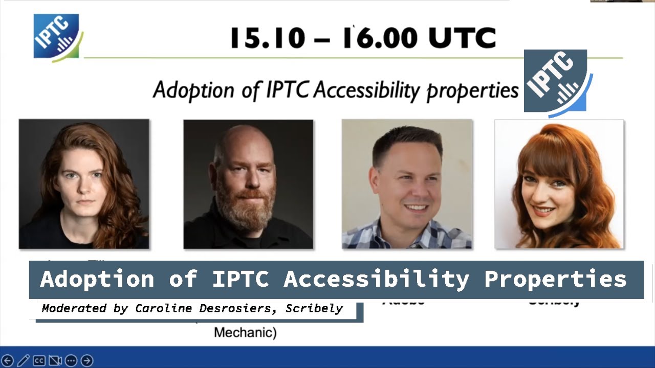 Adoption of IPTC Accessibility Properties - IPTC Photo Metadata ...