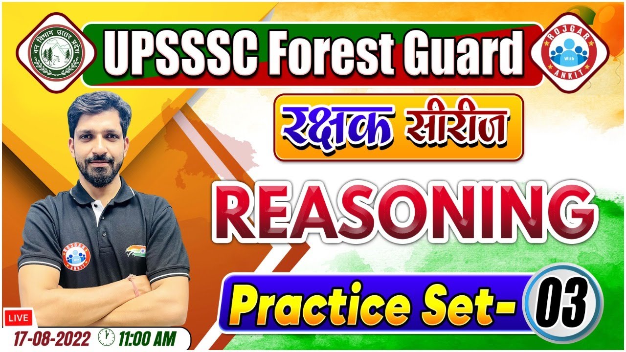 UPSSSC Forest Guard Reasoning | Reasoning For UP Forest Guard | Reasoning By Sandeep Sir #3 ...