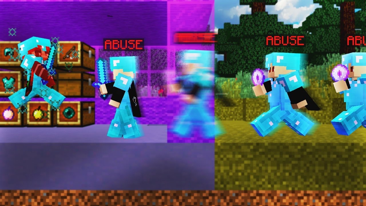 Abuse de un ITEM ILEGAL para TRASPASAR PAREDES en Minecraft HCF! - YouTube