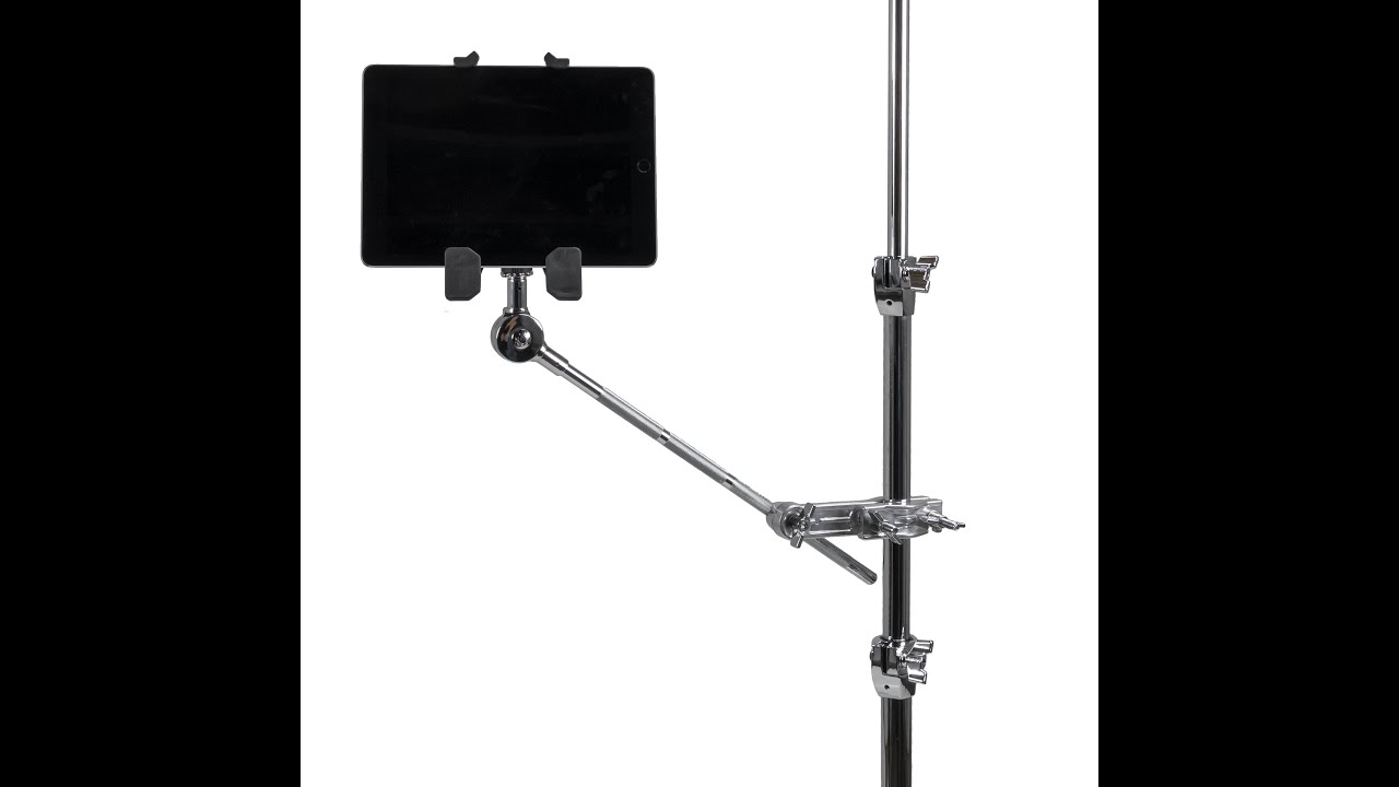 Tablet Mount with Long Boom Arm, SC-TMLBA - YouTube