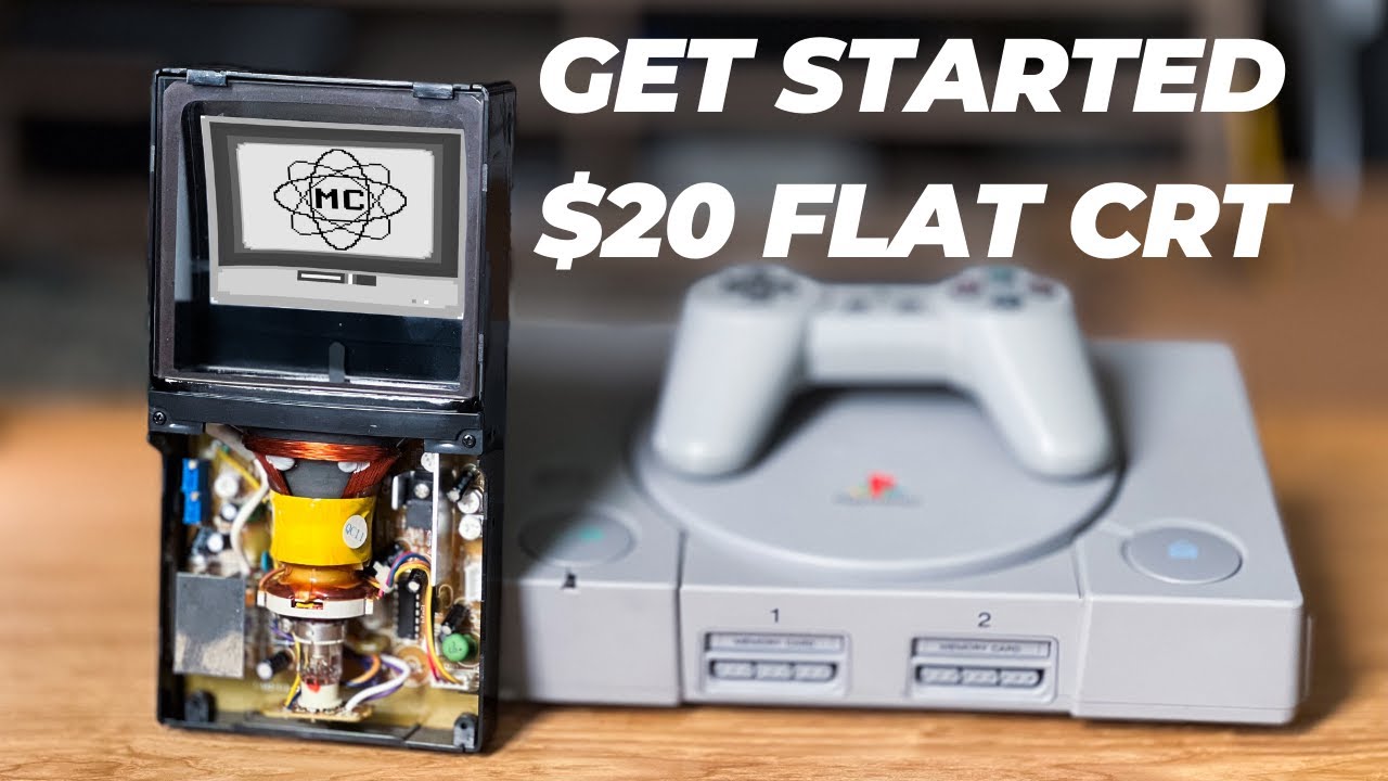 Get started with this tiny flat $20 CRT from AliExpress - YouTube