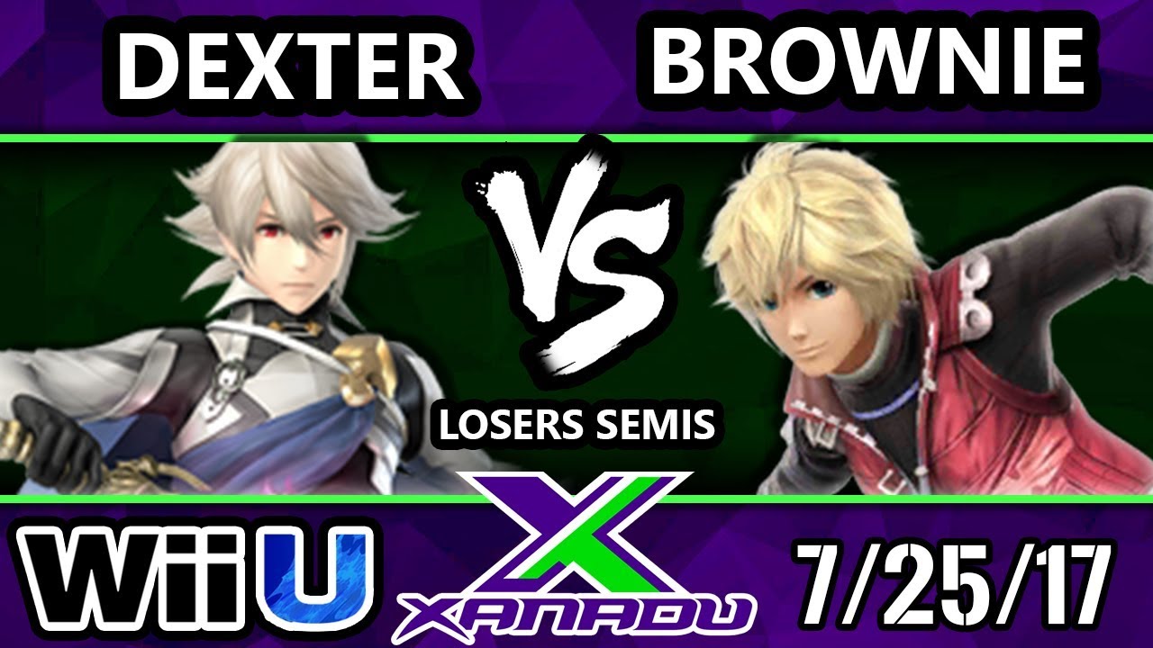 S@X 212 - Dexter (Corrin) Vs. Brownie (Shulk, Megaman) - SSB4 Losers ...