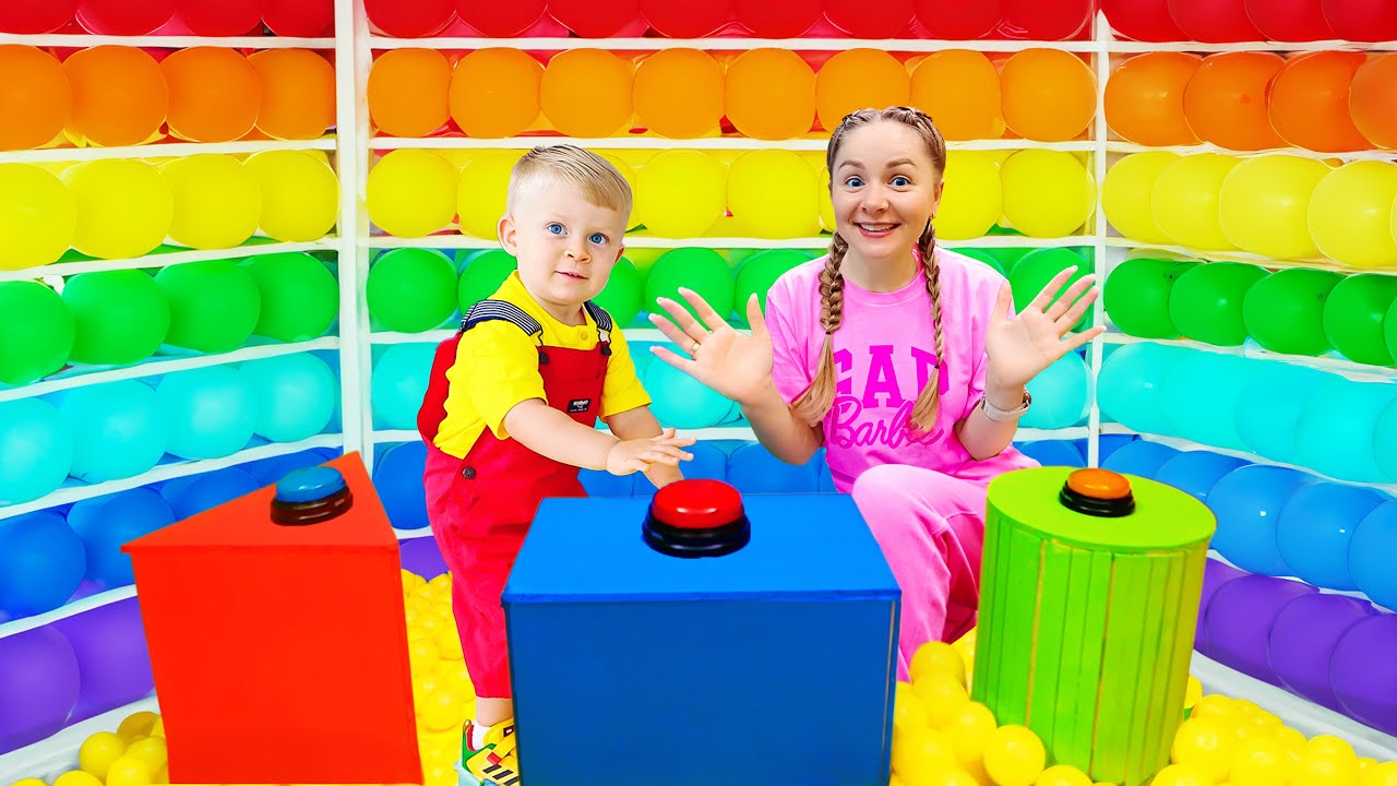 Diana and Roma⚽Balls and Balloons🎈Best Challenges - YouTube