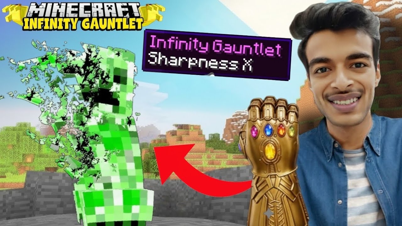 MINECRAFT BUT I HAVE INFINITY STONES - YouTube