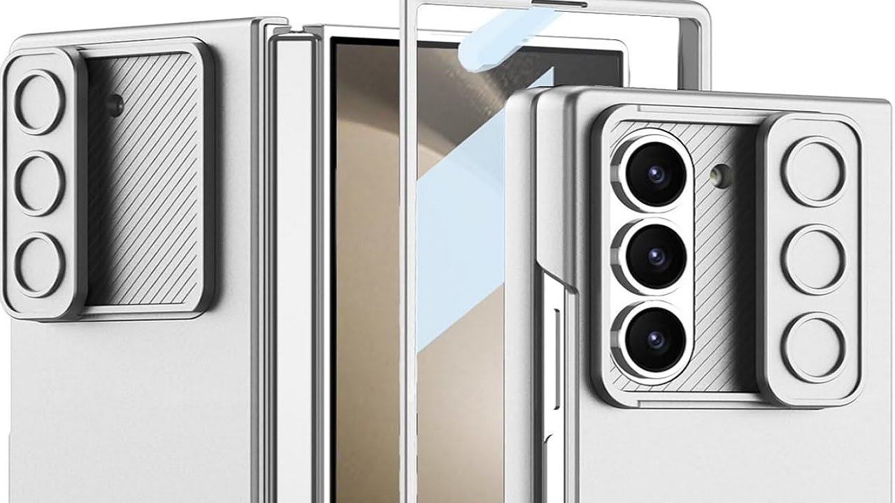 Best Samsung Z Fold 6 Cases with camera cover protection - YouTube