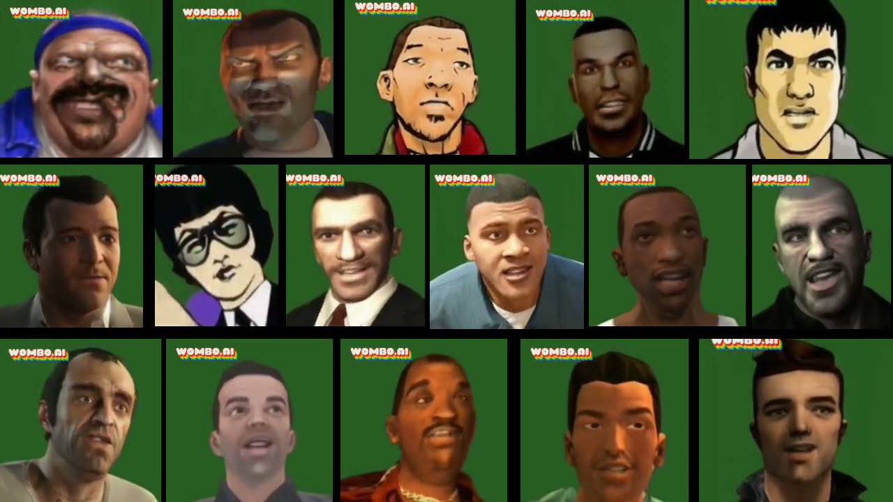 Every GTA Protagonist Singing What is Love - YouTube