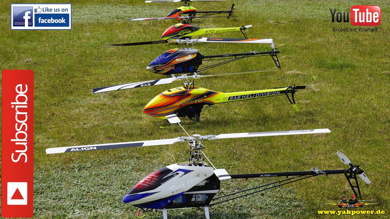 Trailer - T-Rex 700E - T-Rex 700 DFC - Goblin 570 - Goblin 630 - Logo ...