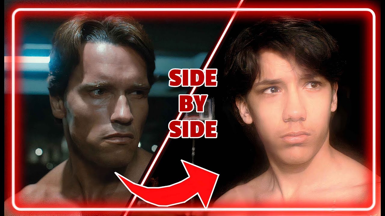 Terminator 1984 Opening *RECREATION* 40 years later SIDE BY SIDE - YouTube