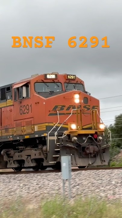 BNSF 6291 - June 11, 2025 #bnsf #railroad #railfan #train - YouTube