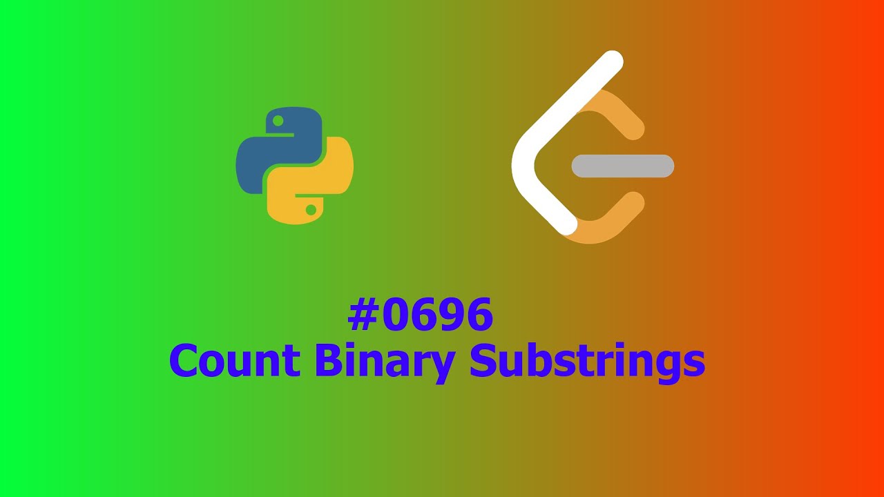 No Sound Leetcode 696 Count Binary Substrings Youtube 1595