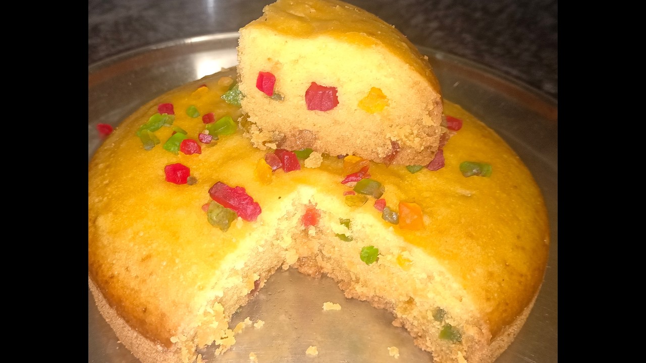 EGGLESS CUSTARD SPONGE CAKE RECIPE|NO OVEN |CUSTARD CAKE|SPONGE CAKE ...