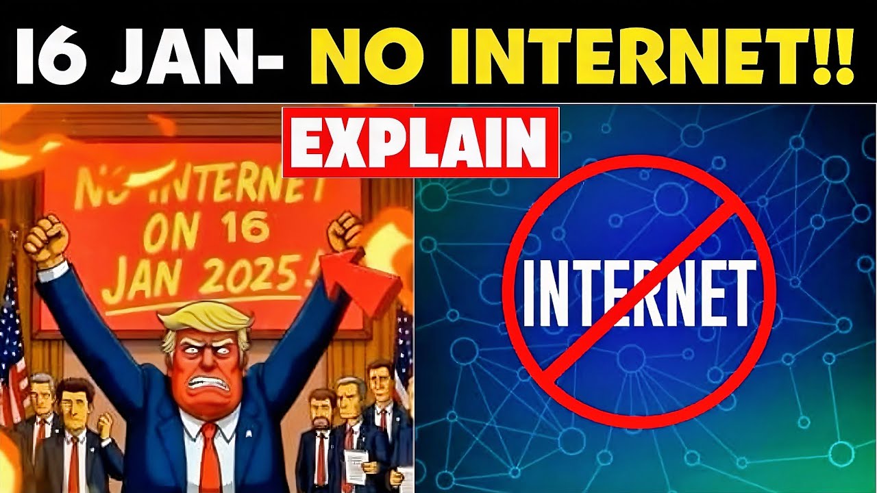 📢 16 January 2025- NO INTERNET...EXPLAINED!!😱 - YouTube