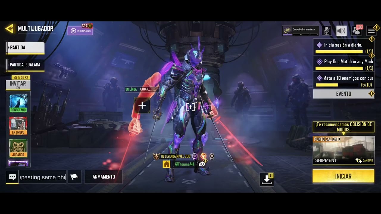 cod Mobile (nueva optimización Lobby) - YouTube