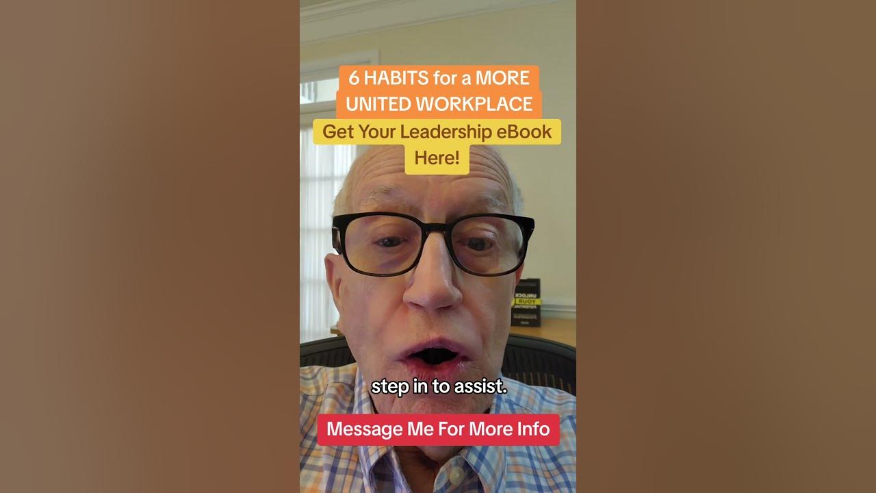 Want to create unity at work? Here are six habits to start building a ...