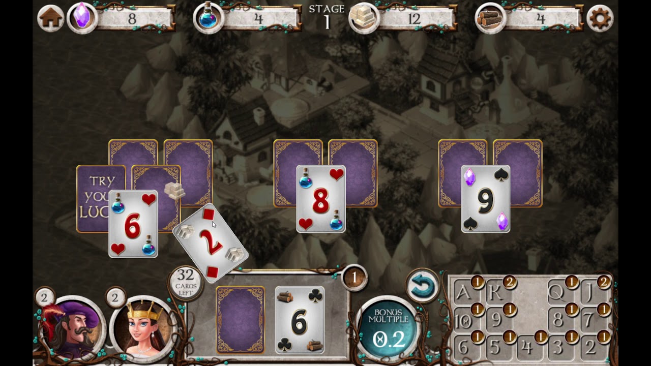 Kingdom Builders Solitaire Gameplay (PC Game) - YouTube