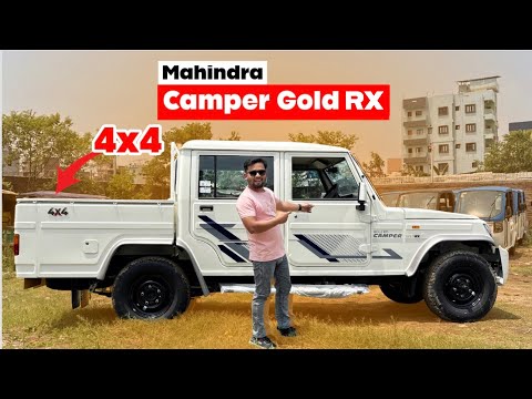 Mahindra Bolero Camper Gold RX 4x4 | Price, Features & Full Walkaround 🔥