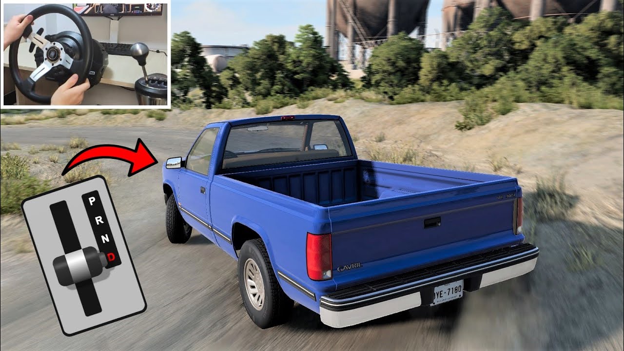 BeamNG Drifting AUTOMATIC CAR gone well... - YouTube