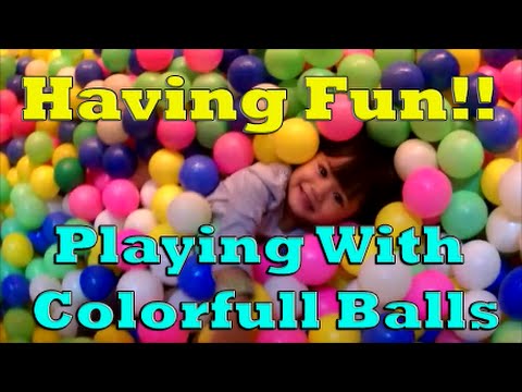 Having FUN!!! Playing With Colorfull Balls in FUN WORLD! MOI LAND ...