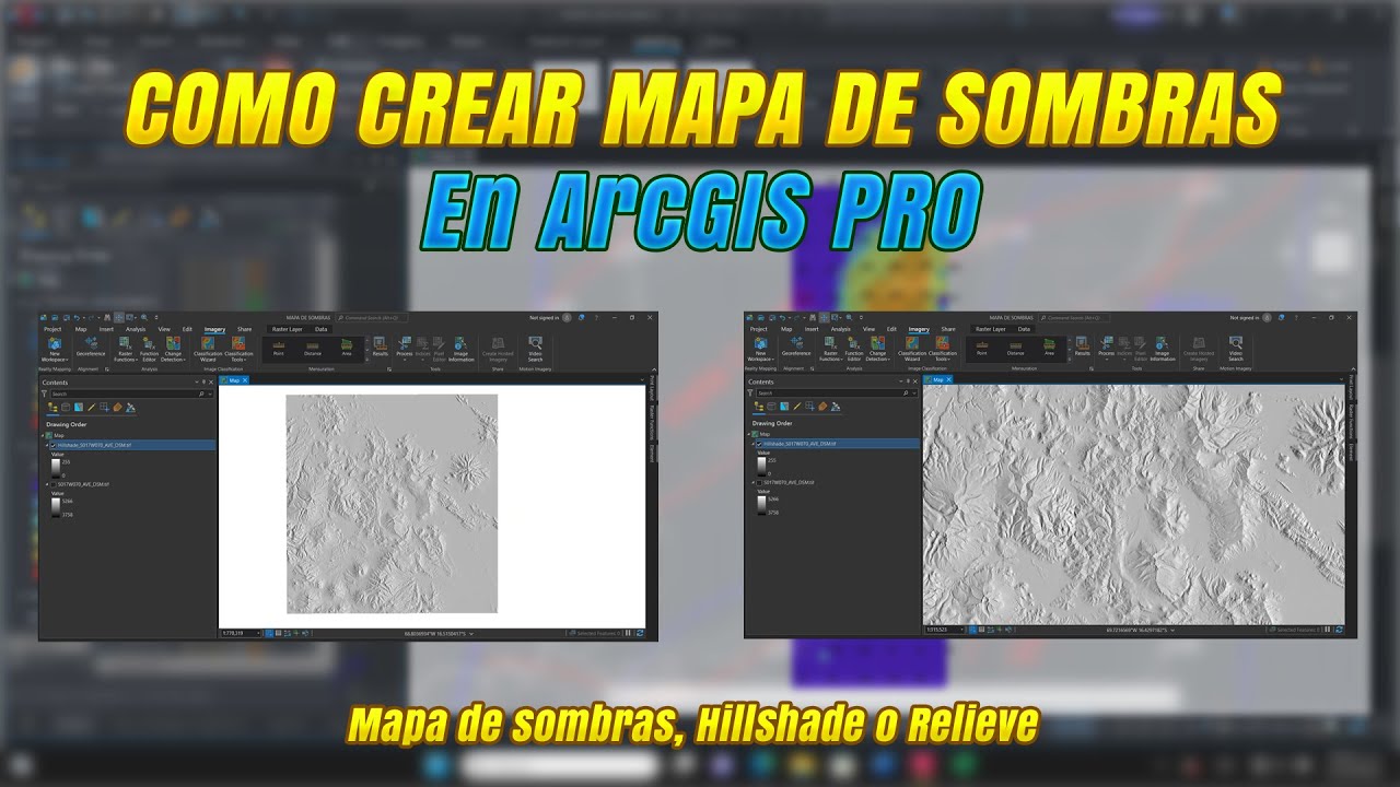 Como crear MAPA DE SOMBRAS en ArcGIS PRO // Super Fácil / Tutorial - YouTube