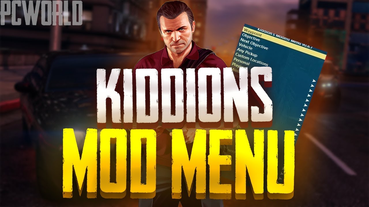 GTA 5 MOD MENU | UNDETECTED ONLINE MOD FOR WINDOWS | KIDDIONs MENU PC ...