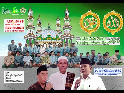 MAULID NABI MUHAMMAD SAW 1445 H MASJID NURUL HIDAYAH
