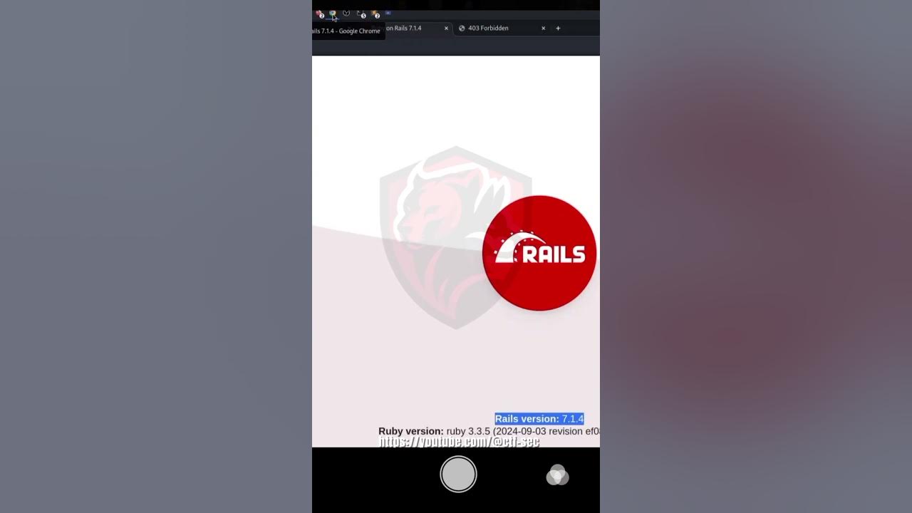 Path Traversal on Ruby on Rails to Access database.yml #short #shorts - YouTube