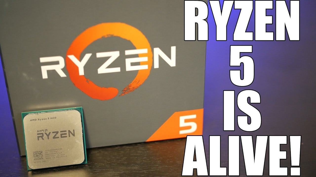 Ryzen 5 1600 Review! - YouTube