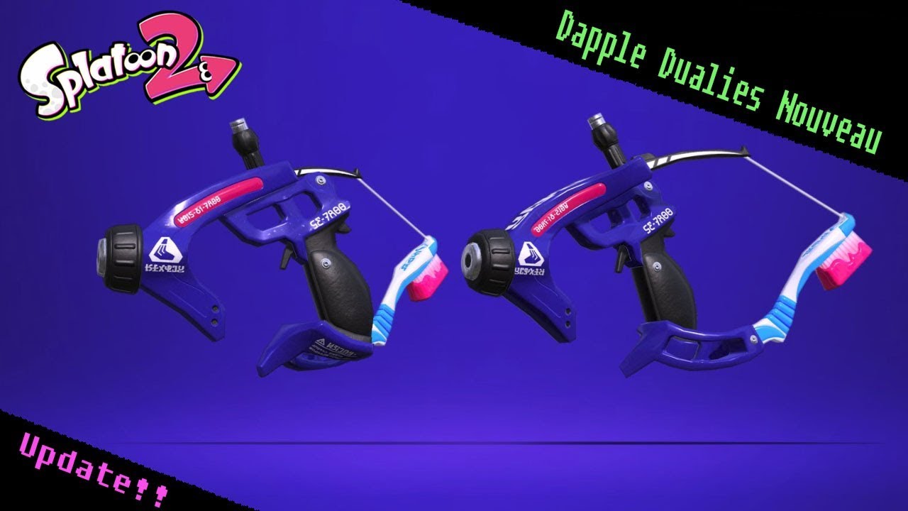 Splatoon 2 - Dapple Dualies Nouveau - Twenty-Eighth Weapons Update ...