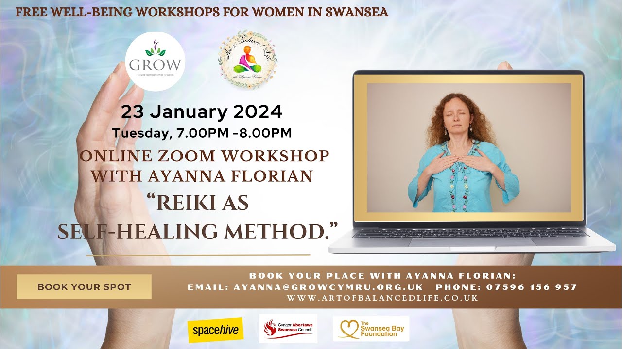 "Reiki as Self-healing Method." Zoom session with Ayanna Florian ...