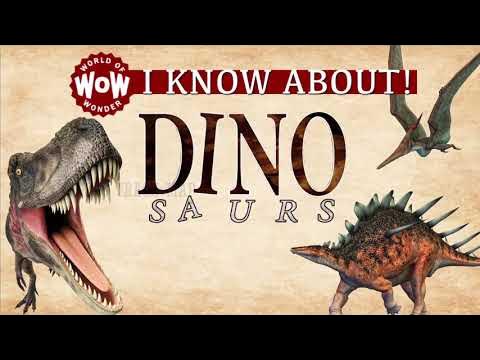 Learning kids about the dinosaurs world | I Know About Dinosaurs - YouTube