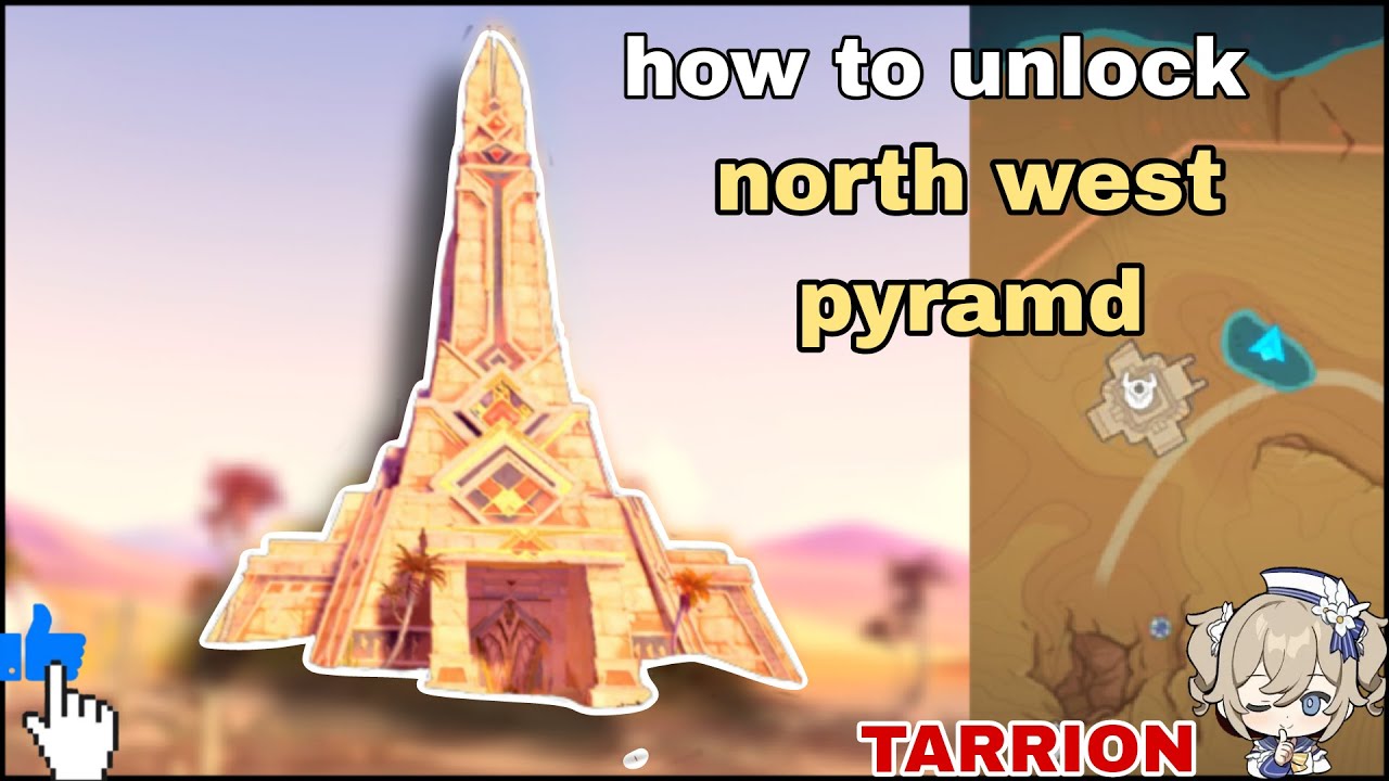 North West Pyramid Sumeru Desert | Genshin Impact 3.1 | TARRION GENSHIN ...