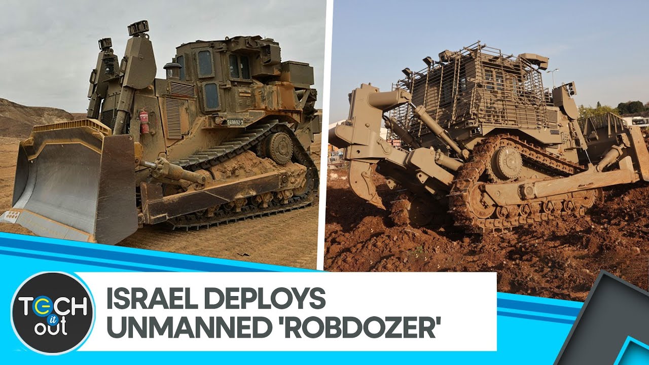 Israel's Autonomous Combat Bulldozer: The Robdozer | WION Tech IT Out ...