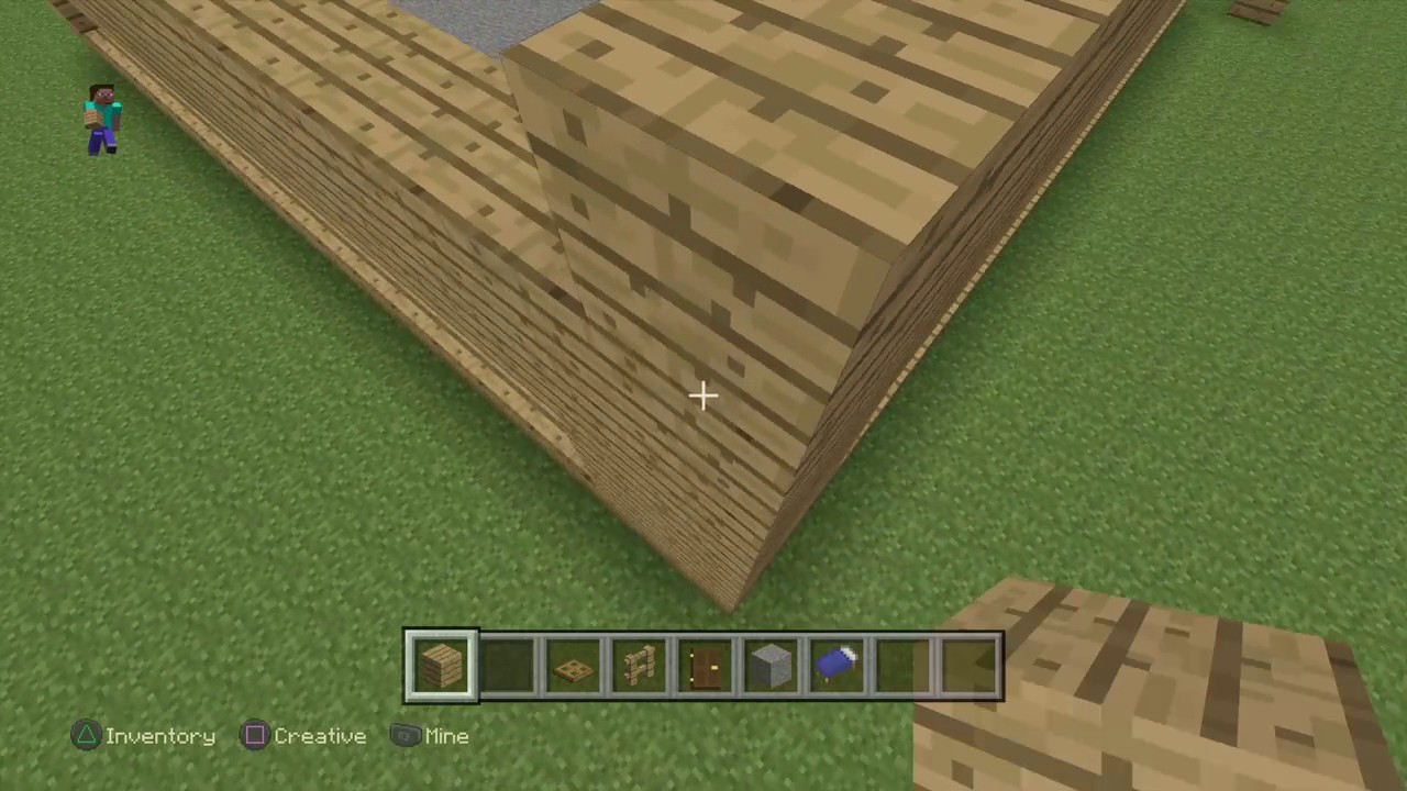 Minecraft: PlayStation®4 Edition building home part 1 - YouTube