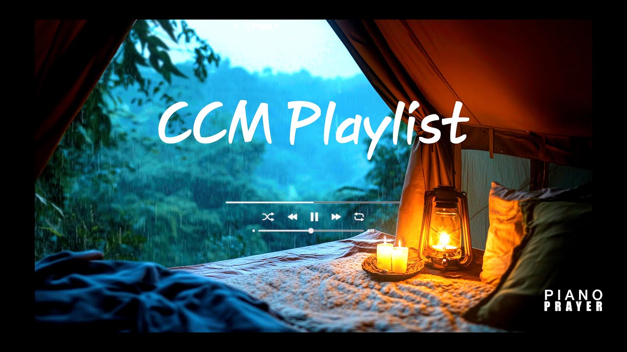 Ccm Playlist 빗소리 Asmr 1시간 잠들때 듣는 찬양 따뜻한 묵상 피아노 연주 믿음과 사랑