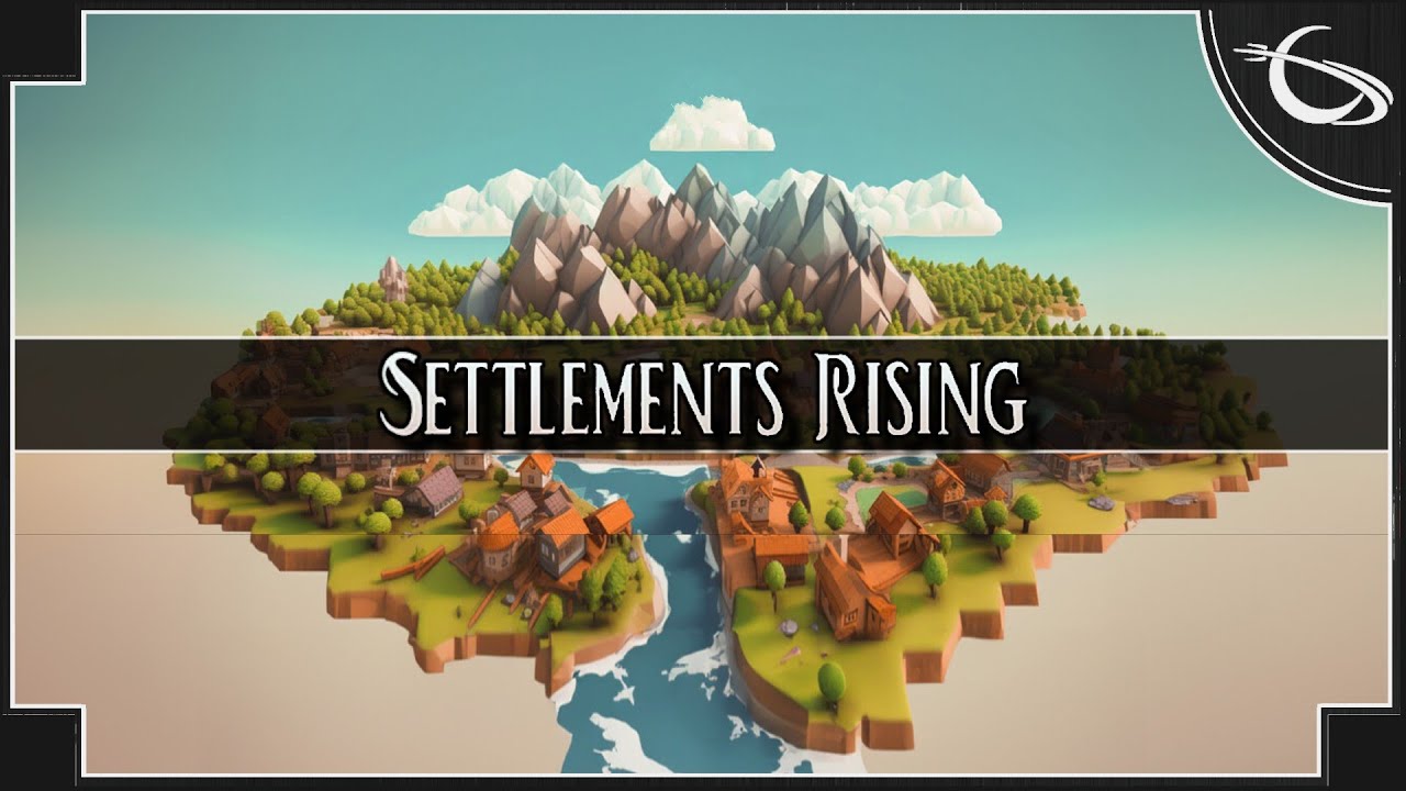 *Mostly* Peaceful Medieval Colony Builder - Settlements Rising - YouTube