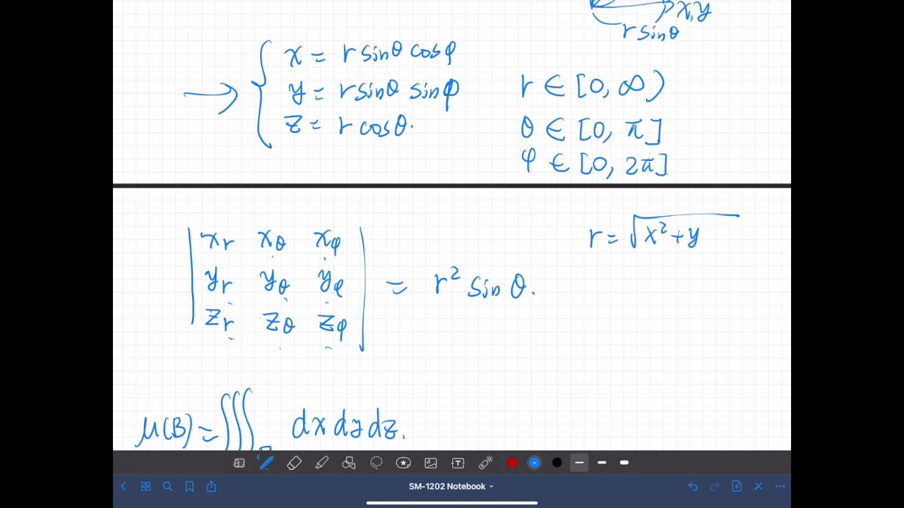Mathematical Methods II: Integration of Multivariate Functions (3) Part ...