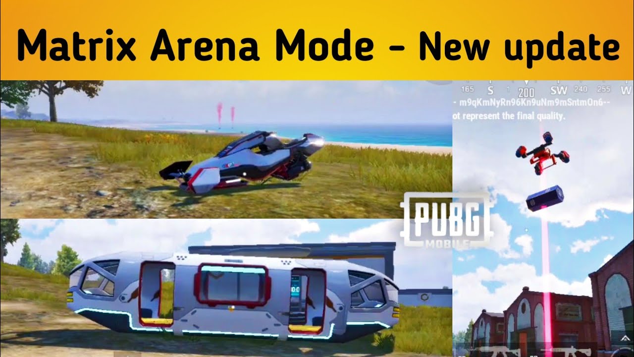 PUBG MOBILE NEW UPDATE | MATRIX ARENA MODE | GAMEPLAY - YouTube