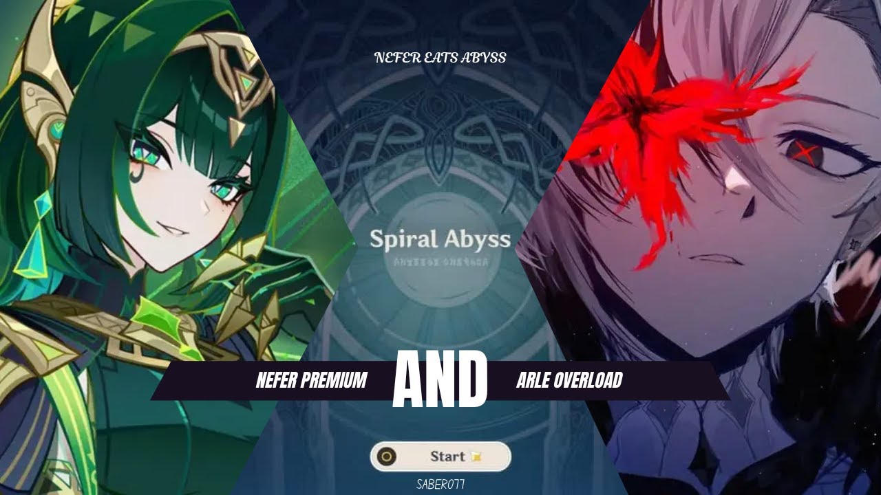 6.1 abyss run nefer premium and arle overload(nefer is insane) - YouTube