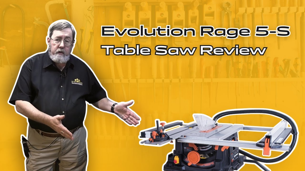 Evolution Rage 5-S Table Saw Review: Tested on Wood, Nails, and ...
