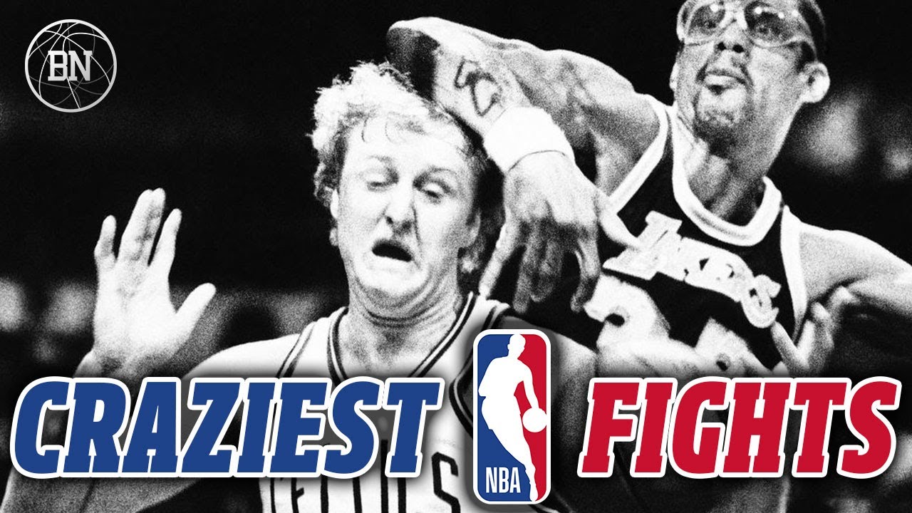 LARRY BIRD'S CRAZIEST NBA FIGHTS - YouTube