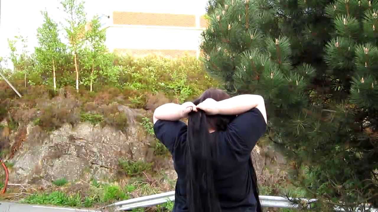 Chinese bun hair tutorial - YouTube