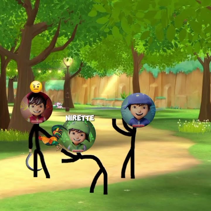 boboboy galaxy ( part 2 ) boboboy daun wibu 😂🤣 - YouTube